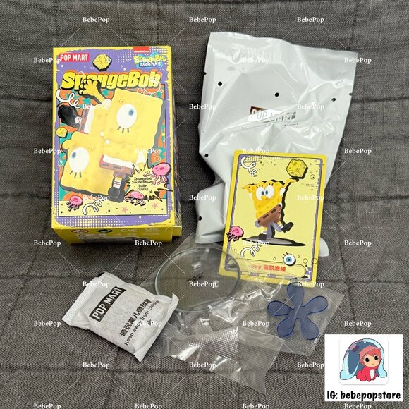 POP MART | Toys | Spongebob Squarepants Daily Quirks Series Figures Pop ...